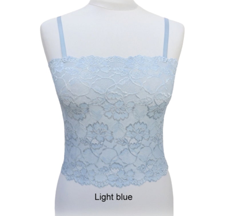 Navy Blue Lace Tank Top Camisole Elastic Lace Cami - Etsy