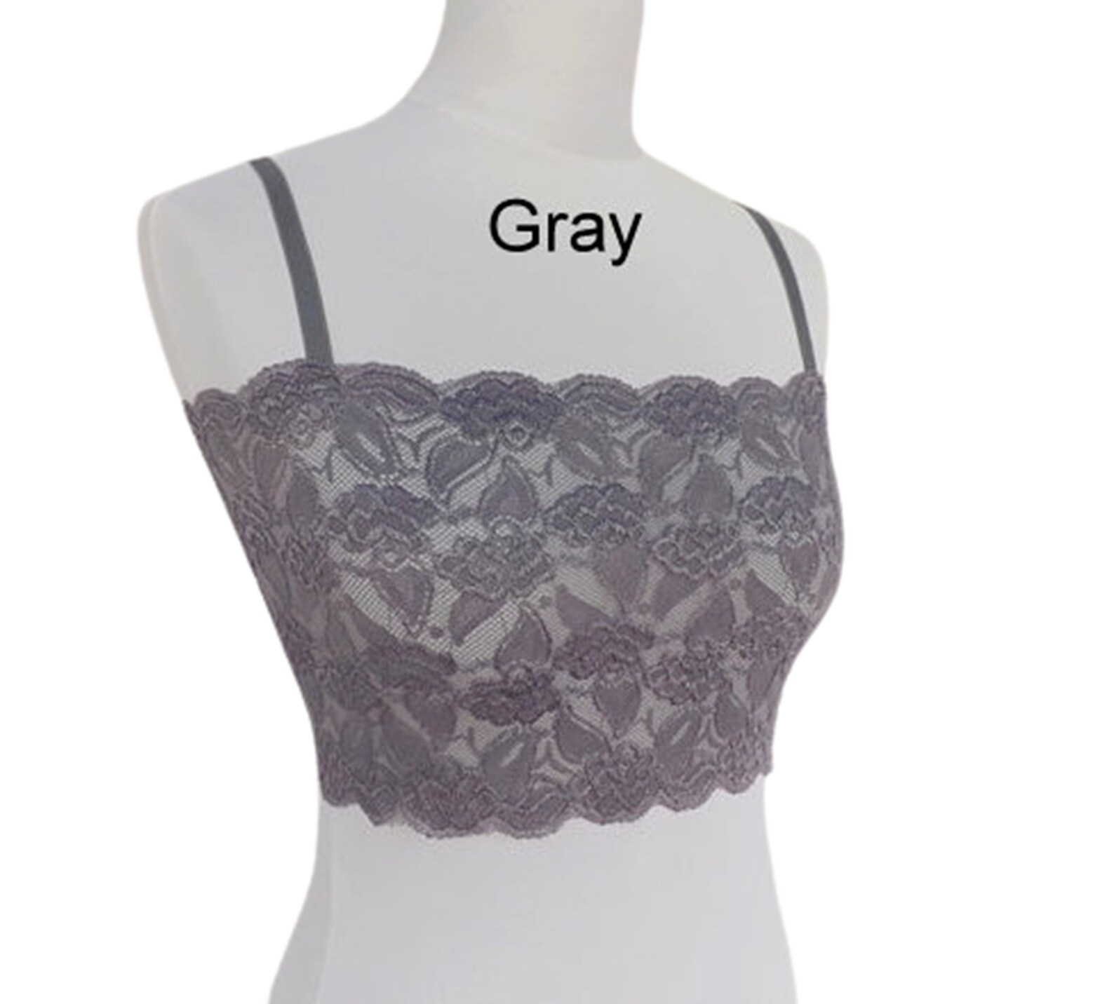 Navy Blue See Through Elastic Lace Bralette With Adjustable - Etsy