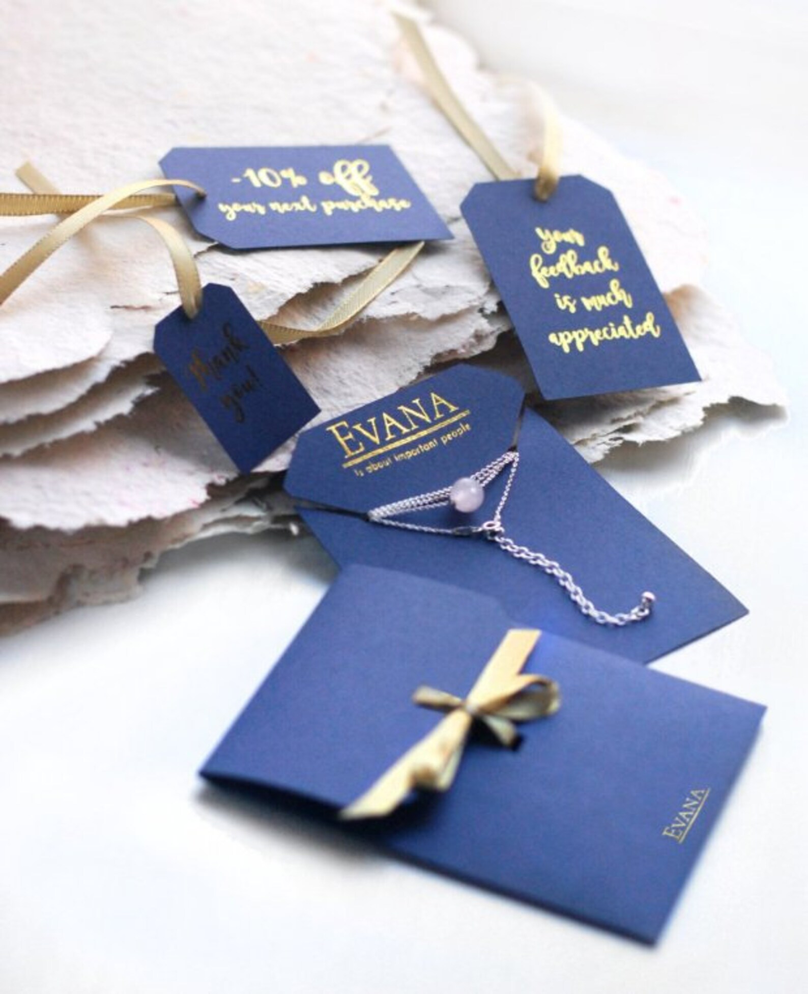 Premium Jewelry Packaging Gold Foil Printed Envelopes - Etsy UK