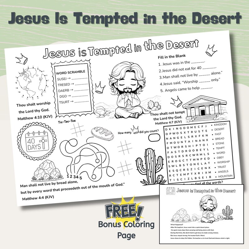 Jesus is Arrested Craft - Etsy