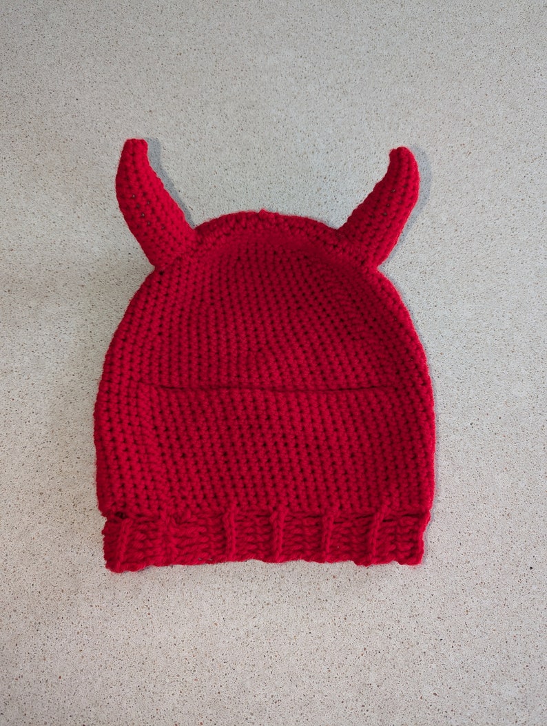Doja Cat Inspired Crochet Devil Mask - Etsy