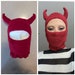 Doja Cat Inspired Crochet Devil Mask - Etsy