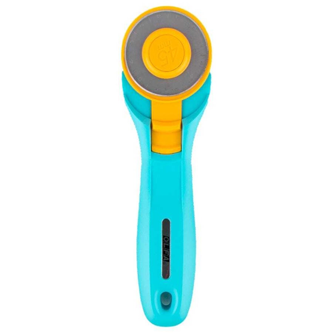 Aqua Olfa Splash 45mm Fabric Rotary Cutter - Etsy