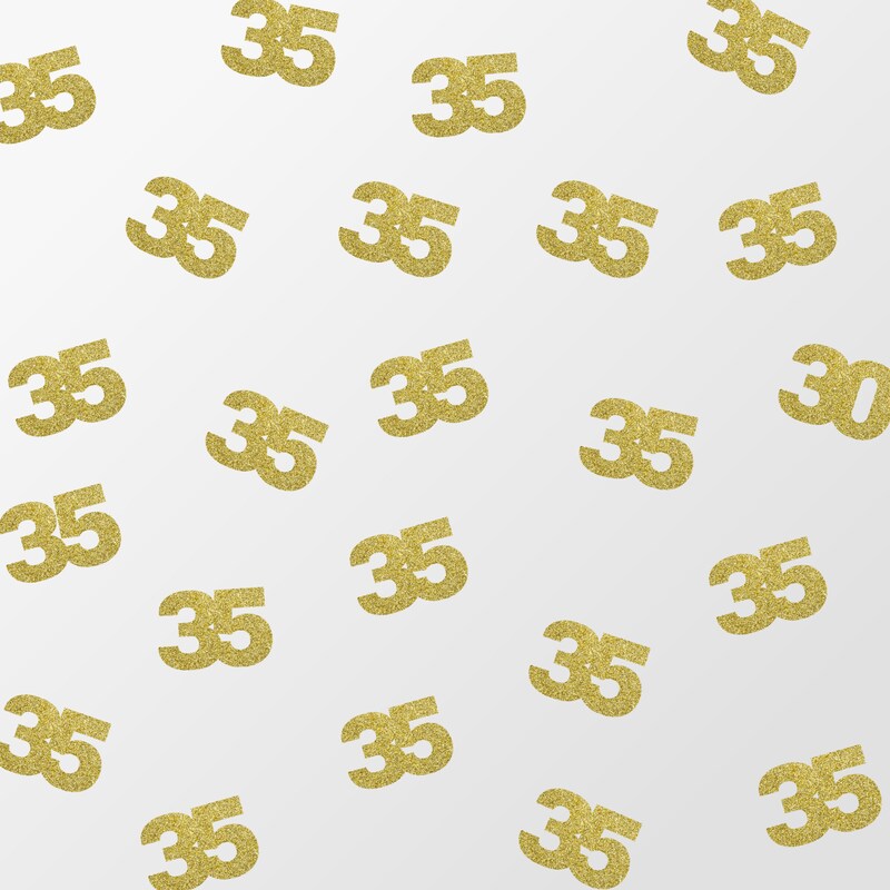 Glitter Table Number - Etsy