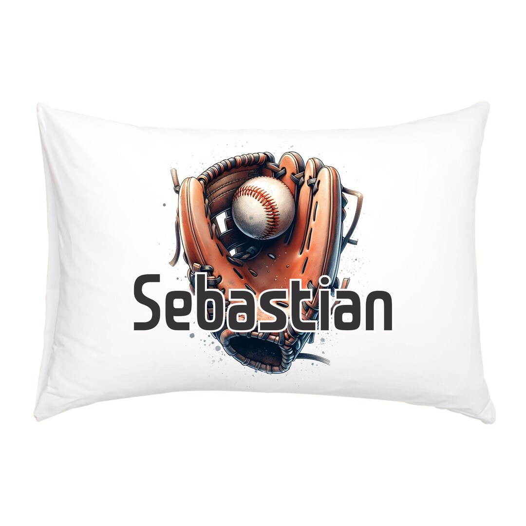 Baseball Glove Personalized Boys Pillowcase - Custom Pillowcase ...