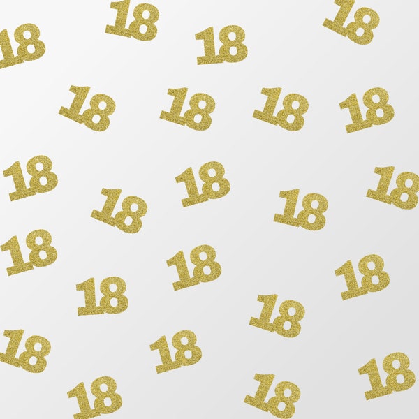 Glitter Table Number - Etsy