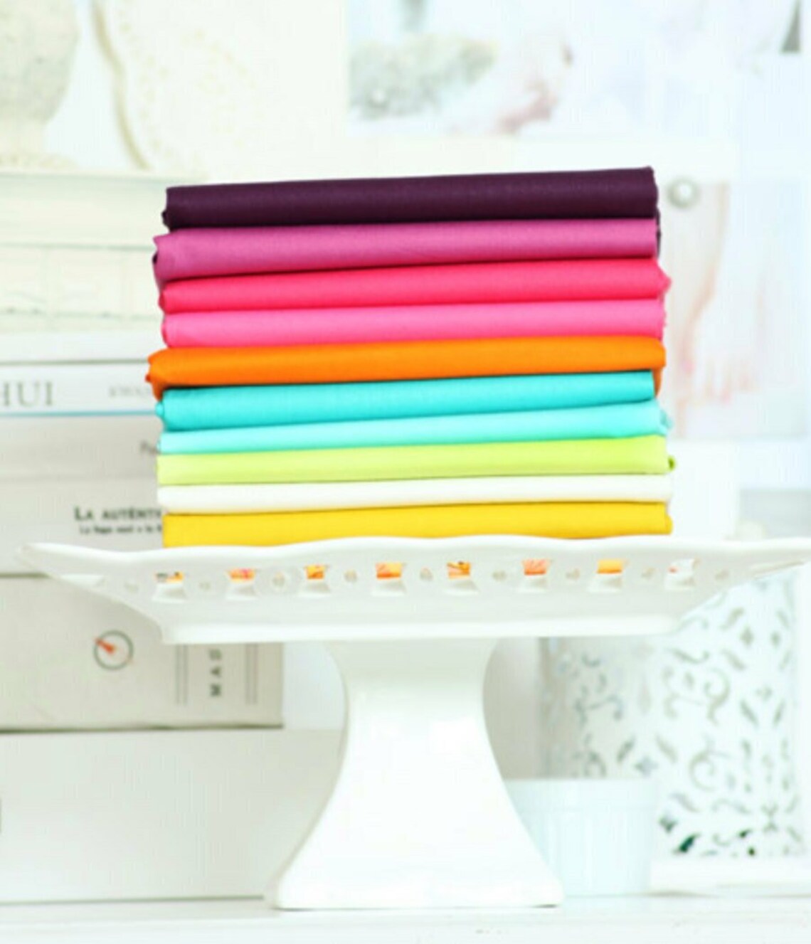 Mint Solid Cotton Fabric, Art Gallery Fabrics Sweet Mint Cotton Fabric ...