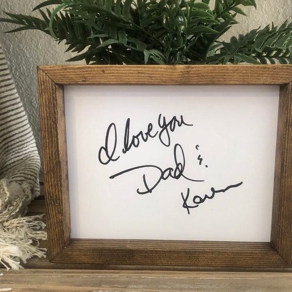 Handwritten Sign - Etsy