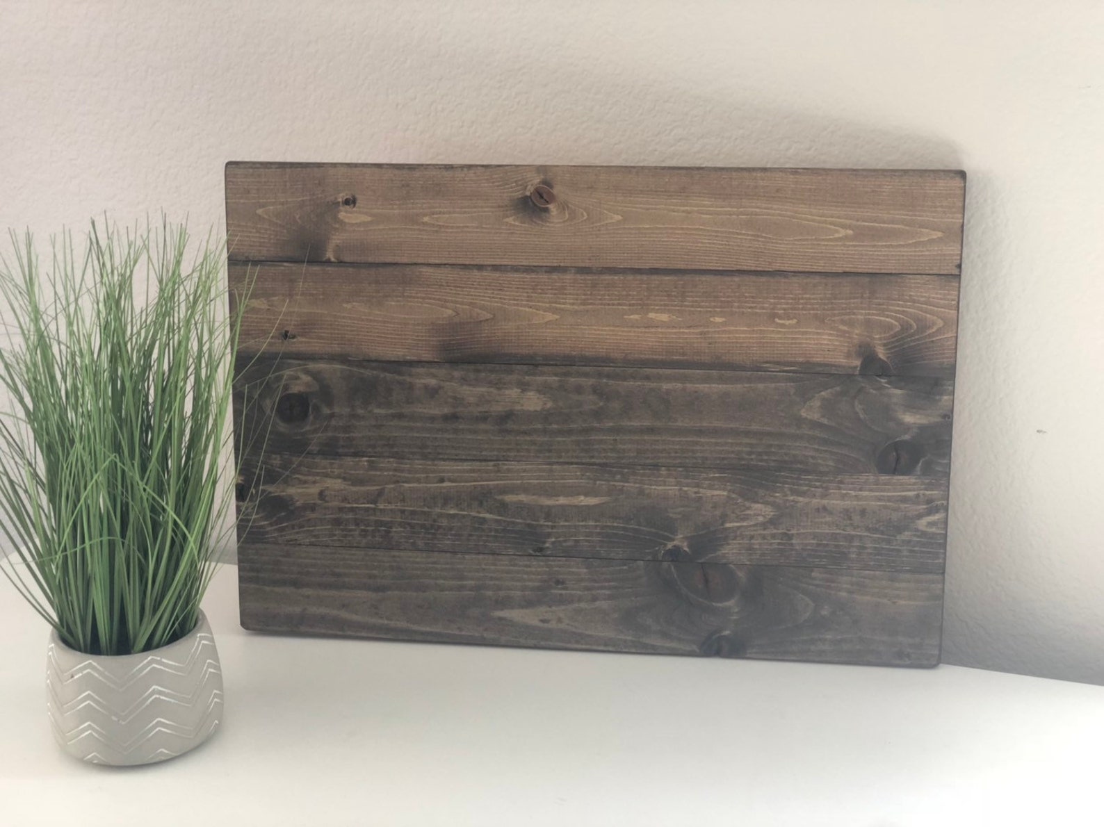 Rustic Stained BLANK DIY Wooden Sign Guestbook Pallet - Etsy