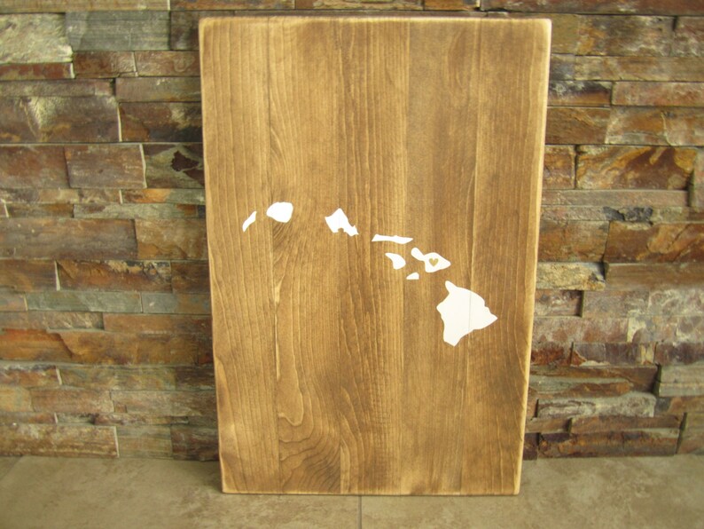 Hawaii Island Destination Wedding Wooden Distressed Rustic - Etsy