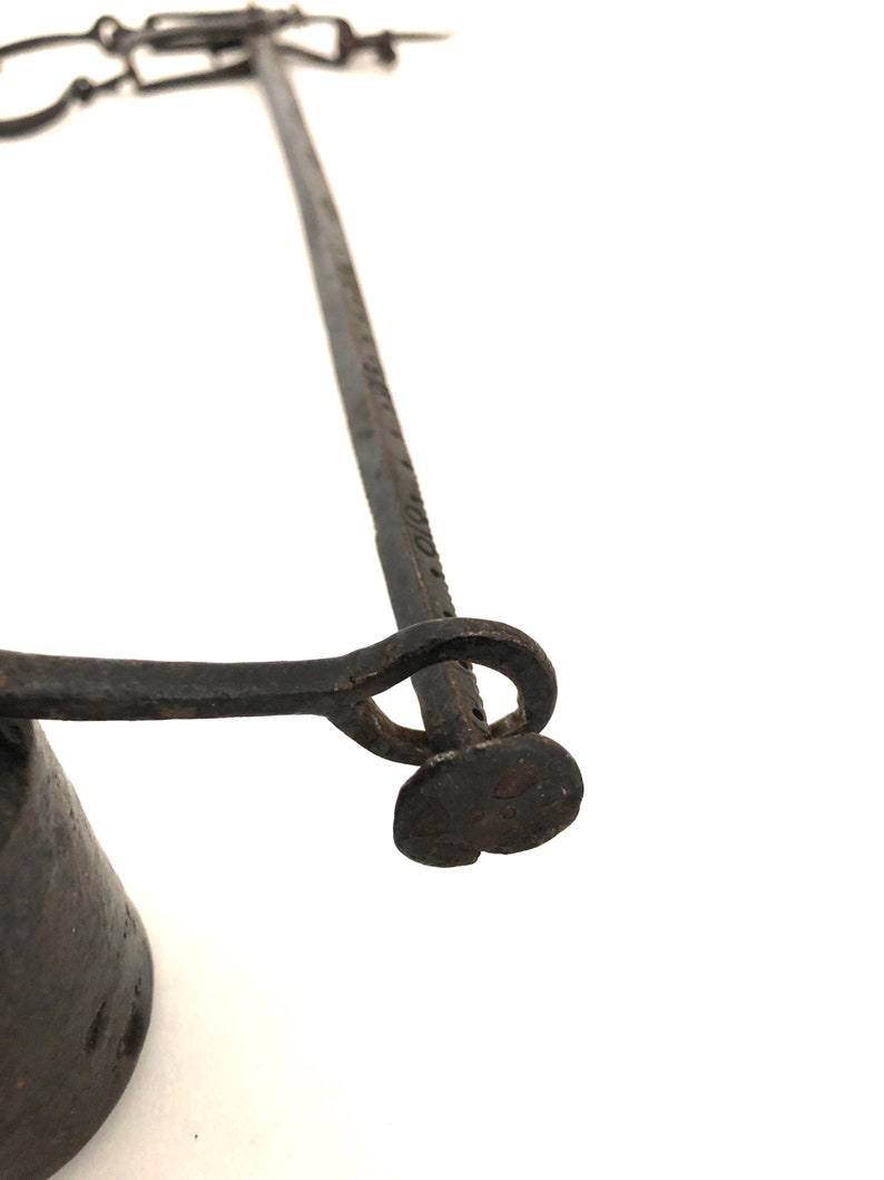 Primitive Blacksmith Forged Steelyard Beam Scale or Balance - Etsy