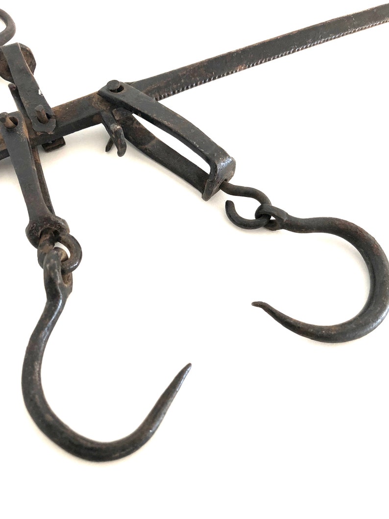 Primitive Blacksmith Forged Steelyard Beam Scale or Balance - Etsy