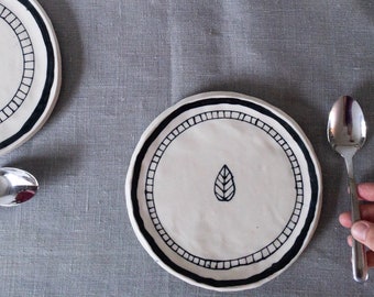 Porcelain Handmade Plate With Pinched Edge Jewellery Dish - Etsy