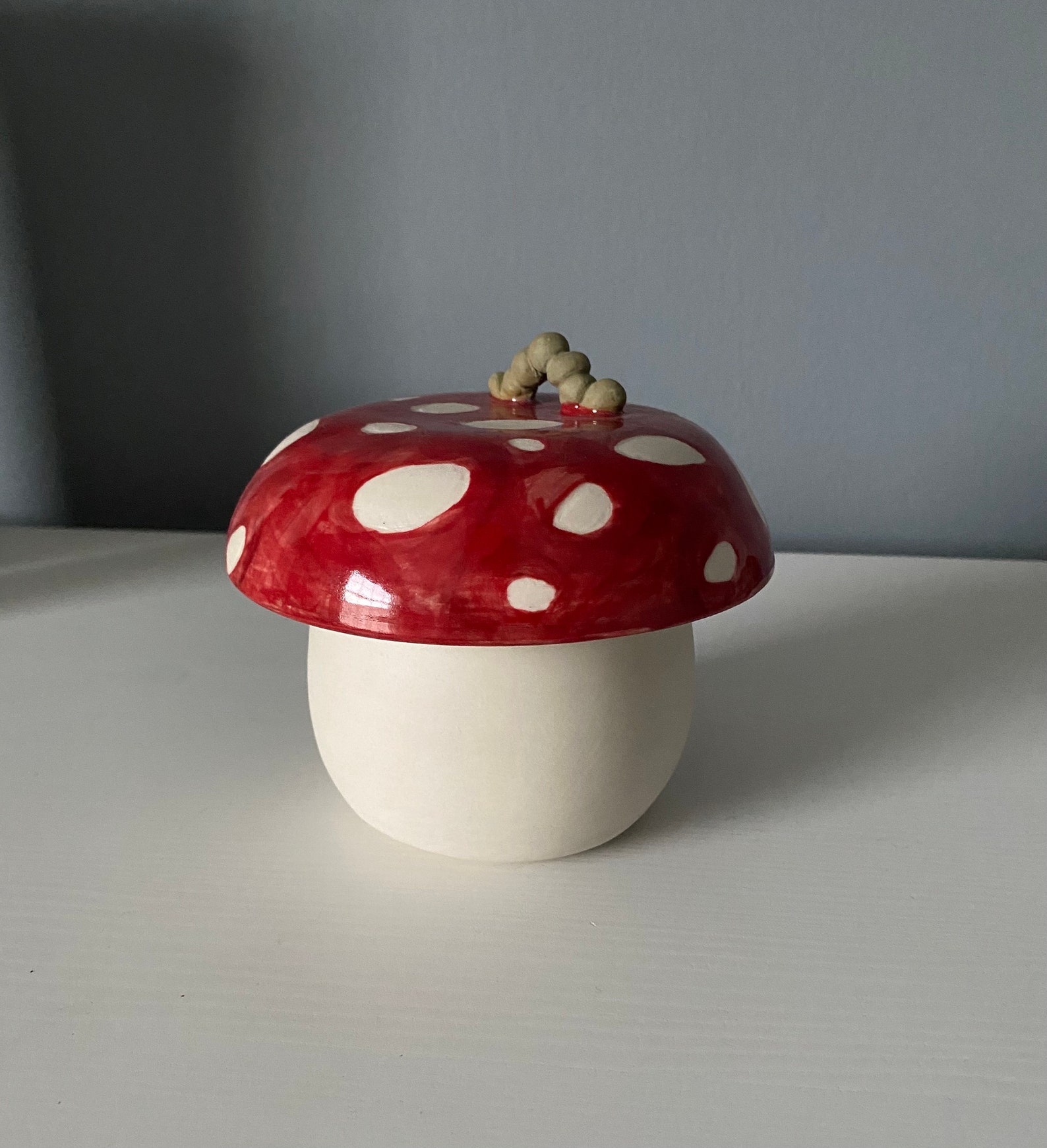 Mushroom Jar - Etsy