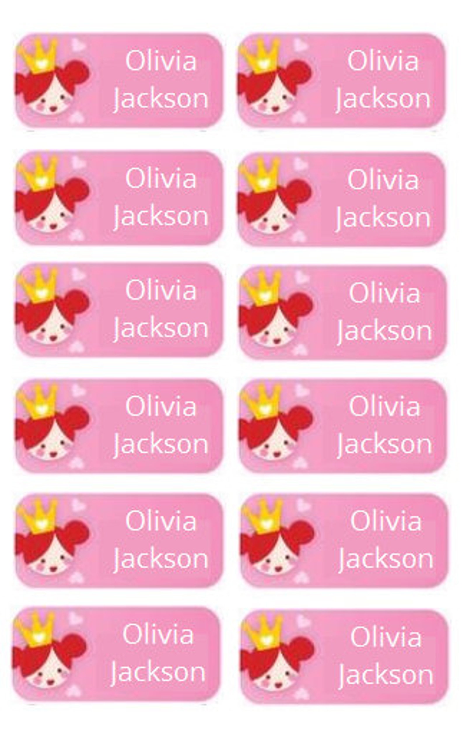 Daycare Pack of Custom Labels Personalized Daycare Supplies | Etsy