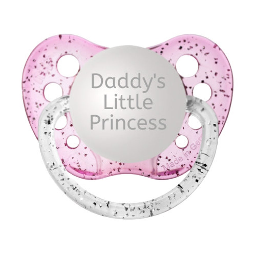 Daddy's Little Princess Pacifier - Daddy's Little Princess Binky ...