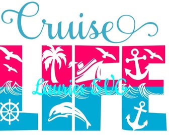 Cruise life svg | Etsy