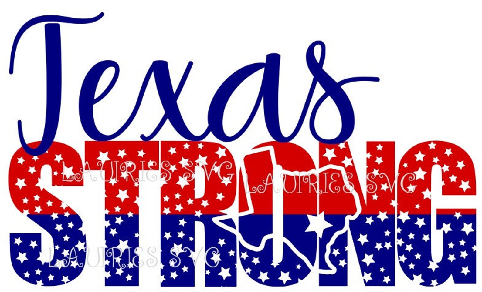 Texas Strong File Svgpngjpg and Silhouette - Etsy