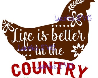 Country life svg | Etsy
