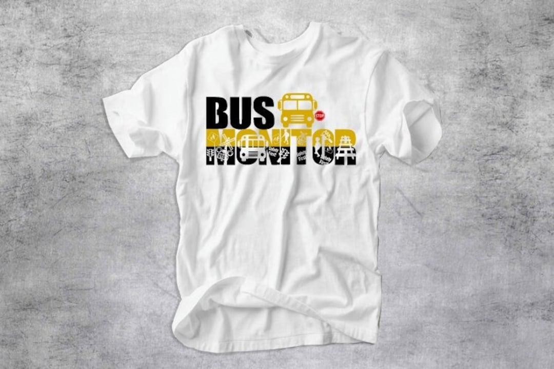 BUS MONITOR File- ,svg,png,jpg Cutting File - Etsy