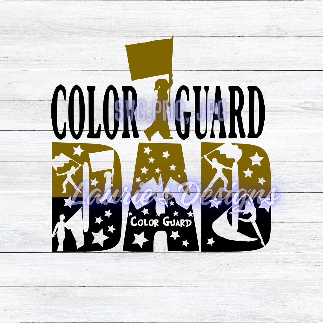 Color Guard DAD File- Svg,png,jpg Sublimation - Etsy