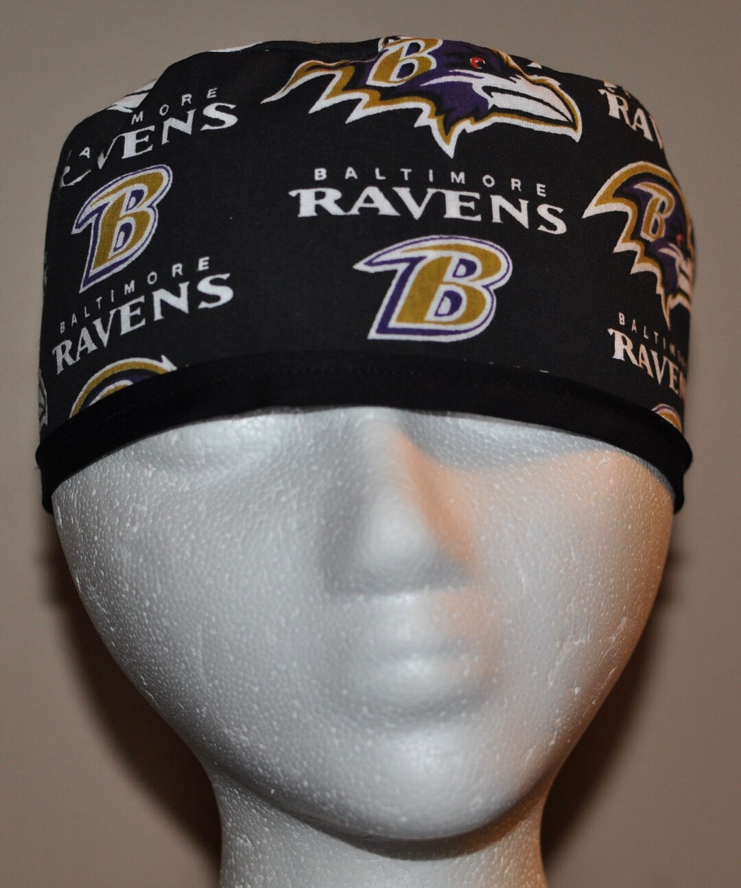 NFL Baltimore Ravens Men's Scrub Cap Hat One Size Fits Most - Etsy