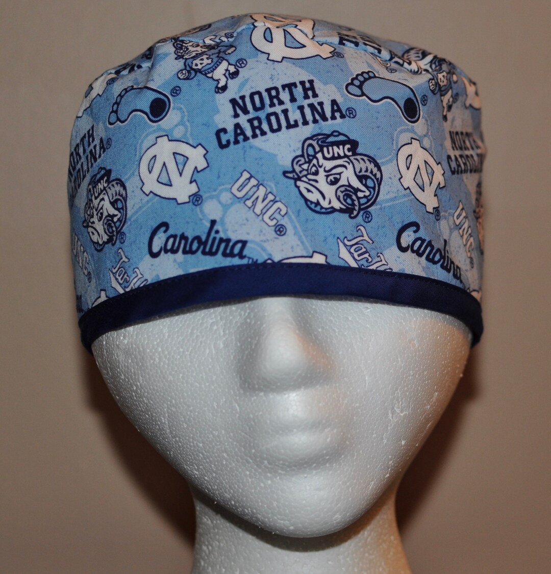 Men's University of North Carolina/unc Tarheels Scrub Cap/hat - One ...