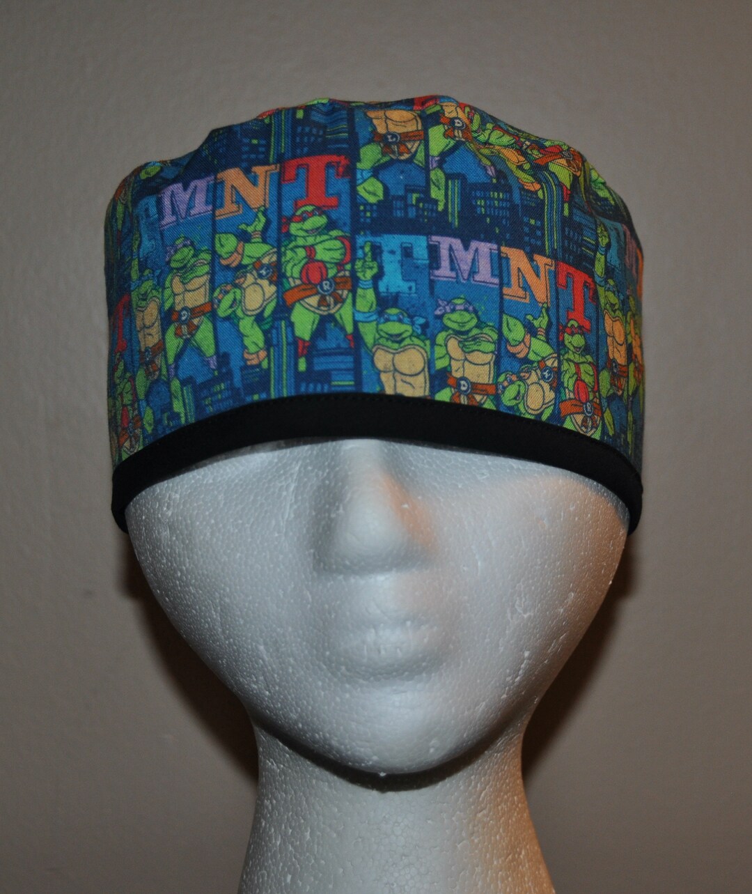 Men's Teenage Mutant Ninja Turtles Scrub Cap Hat - One Size Fits Most ...