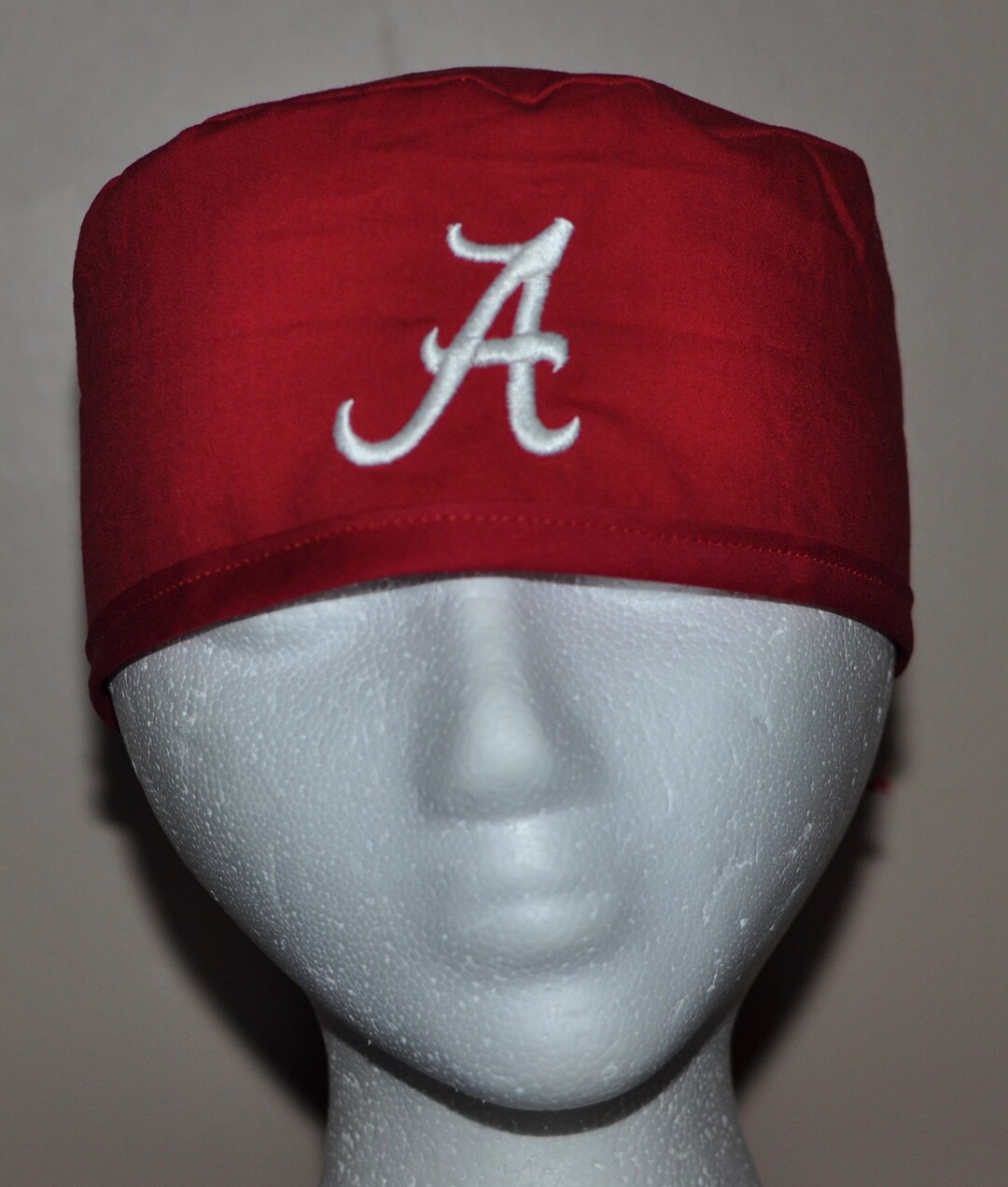 University of Alabama Embroidered A - Men's Scrub Cap Hat - One Size ...