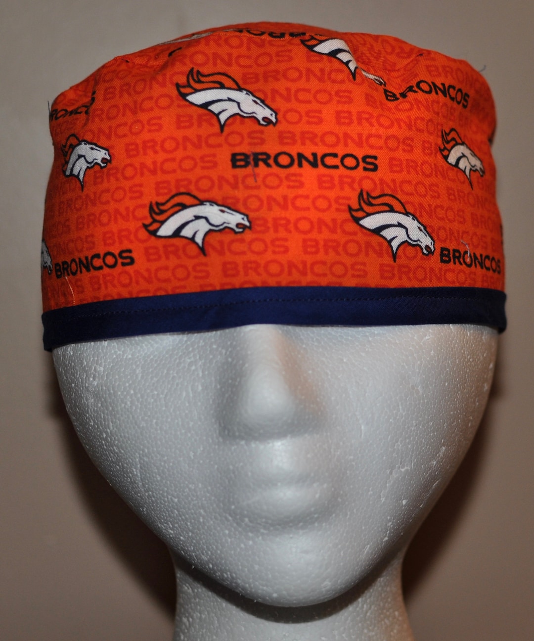 NFL Denver Broncos Men's Scrub Cap Hat One Size Fits Most - Etsy