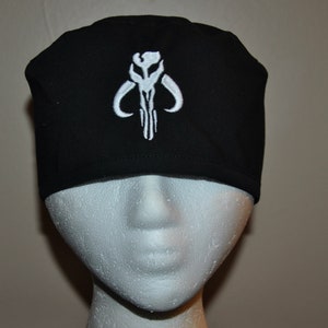 Star Wars Mandalorian Mythosaur Embroidered Men's Scrub Cap/hat - One ...