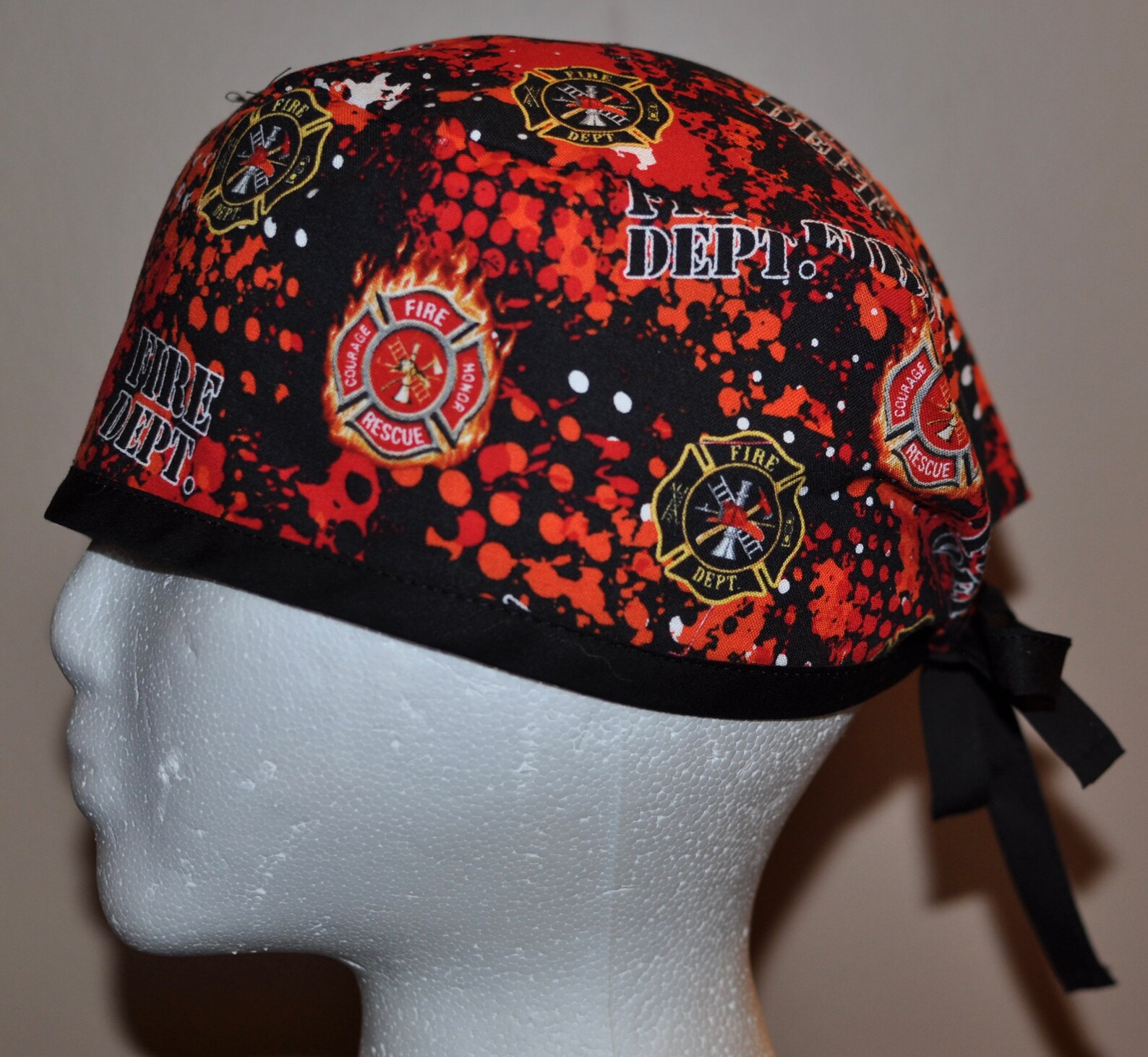 Men's Fire Department Cap/hat - One Size Fits Most - Etsy
