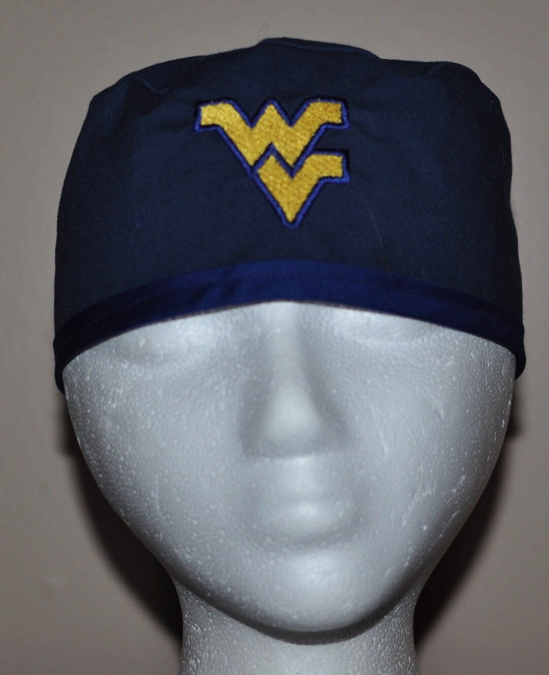 University of West Virginia Mountaineers Embroidered Men's Scrub Cap ...
