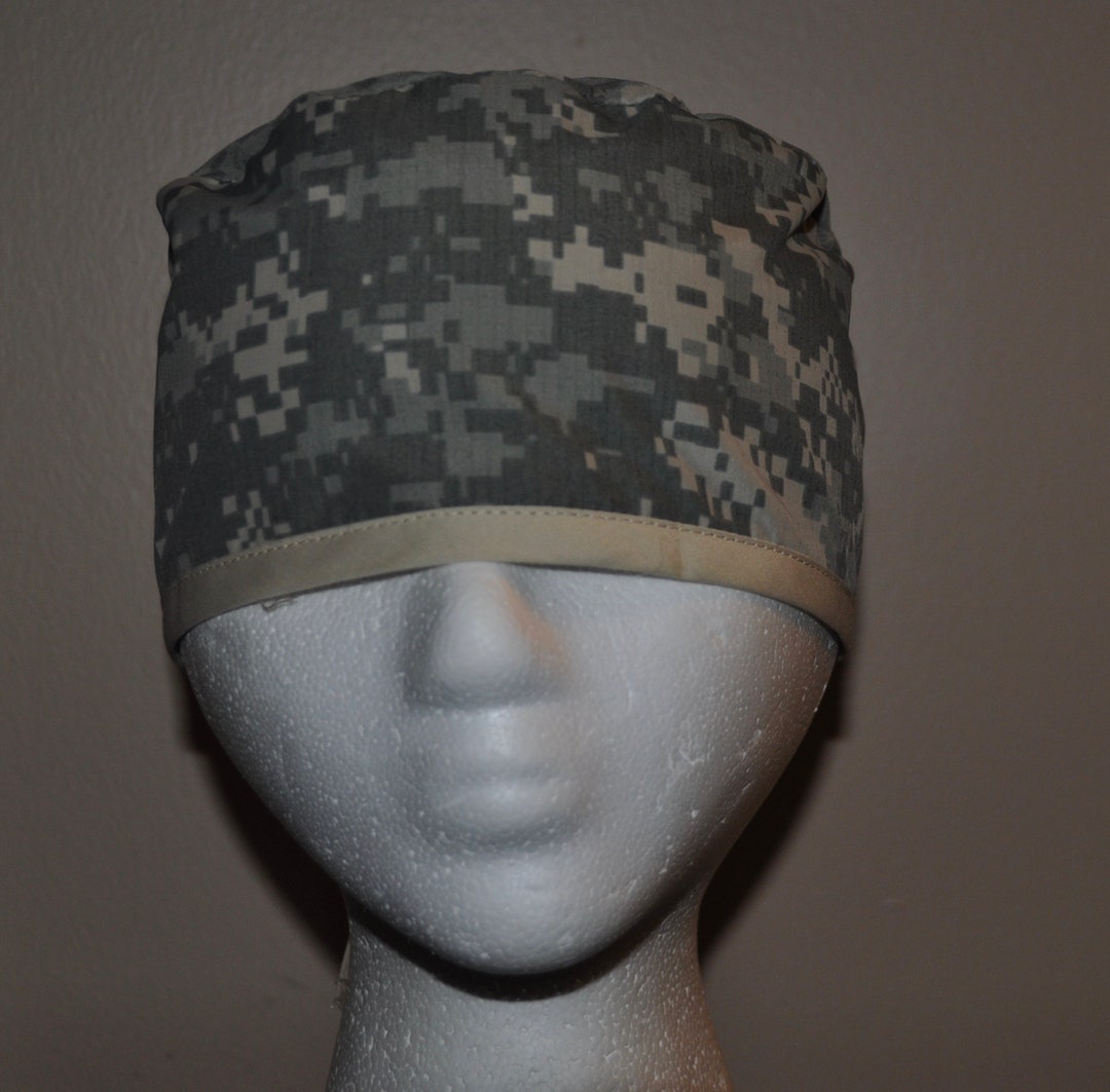 Men's US Army Digital Camo/acu Camo Scrub Cap/hat One Size Fits Most - Etsy