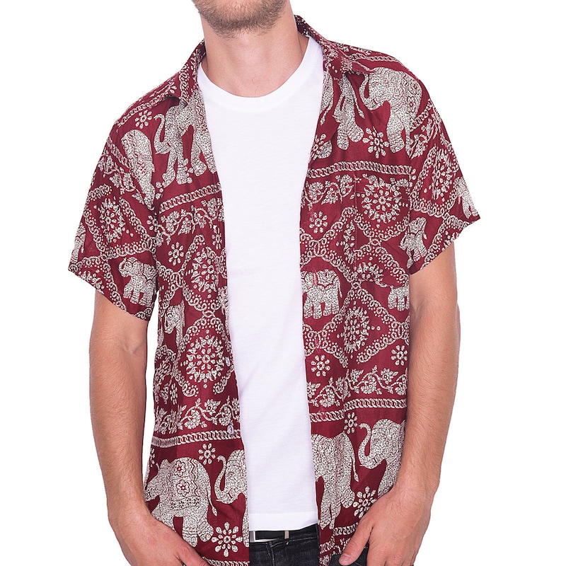 Elephant Hawaiian Shirts - Etsy