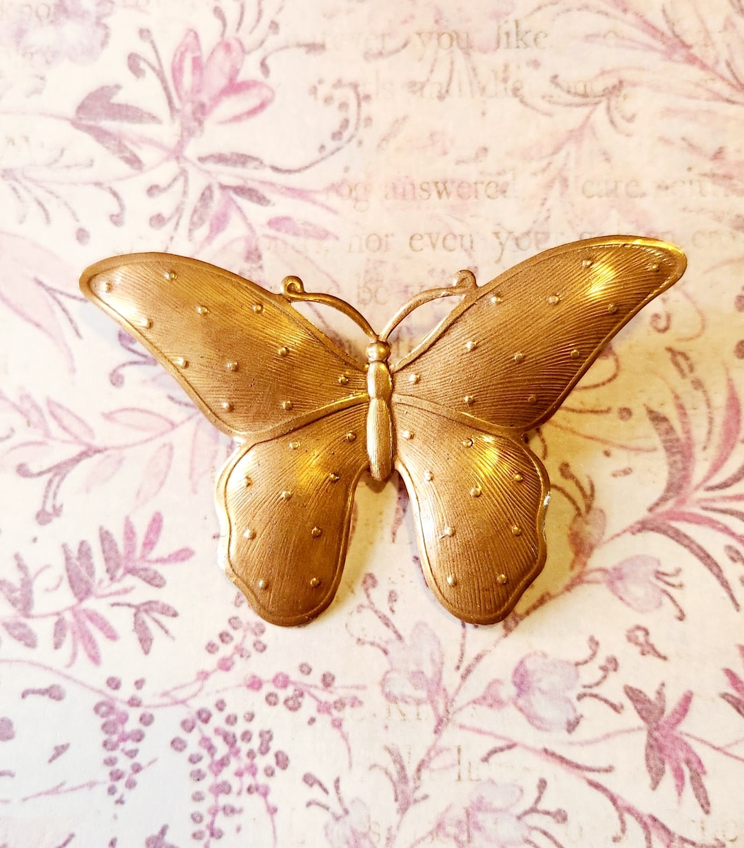 Vintage Large Enamel Butterfly Pin Brooch, B33 - Etsy