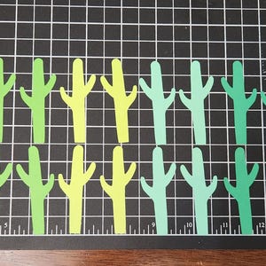 16 Pack Die Cut Variety Cacti Cut Outs for Junk Journal Supplies ...