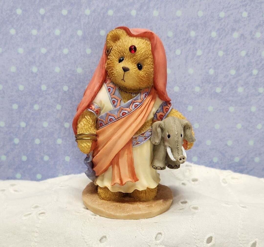 Vintage Cherished Teddies 1996 Rajul, You Are the Jewel of My Heart ...