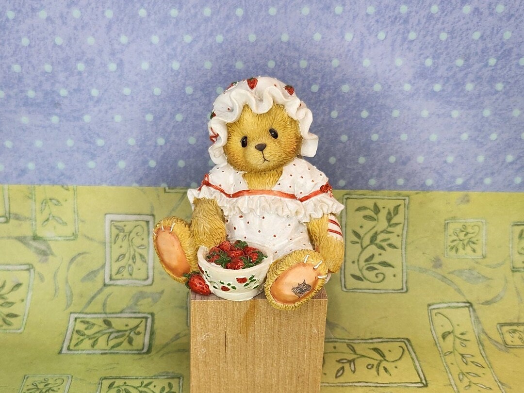 Vintage Cherished Teddies 1995 Tara You're My Berry Best Friend, 5E2 ...
