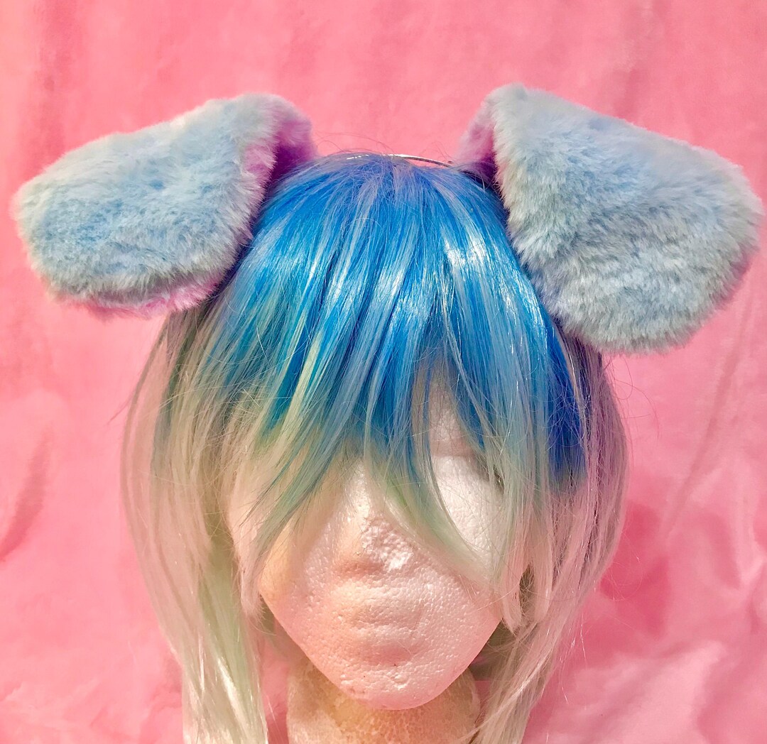 Blues Clues Bluey Floppy Dog Wolf Fursuit Ears for Furries Kemonomimi ...