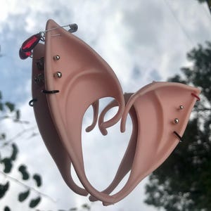 Vampire Blood Drop Tooth Short Elf Ears for Halloween Renfair Cosplay ...