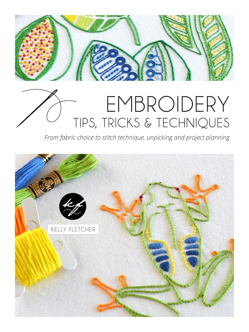 Embroidery Tips Tricks & Techniques Ebook a How-to Guide for | Etsy Embroidery Tips Tricks & Techniques Ebook a How-to Guide for | Etsy