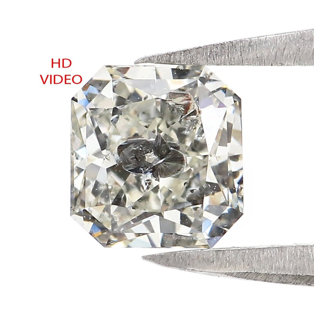 1.03 CT Natural Loose Radiant Shape Diamond White - G Color Radiant Cut ...