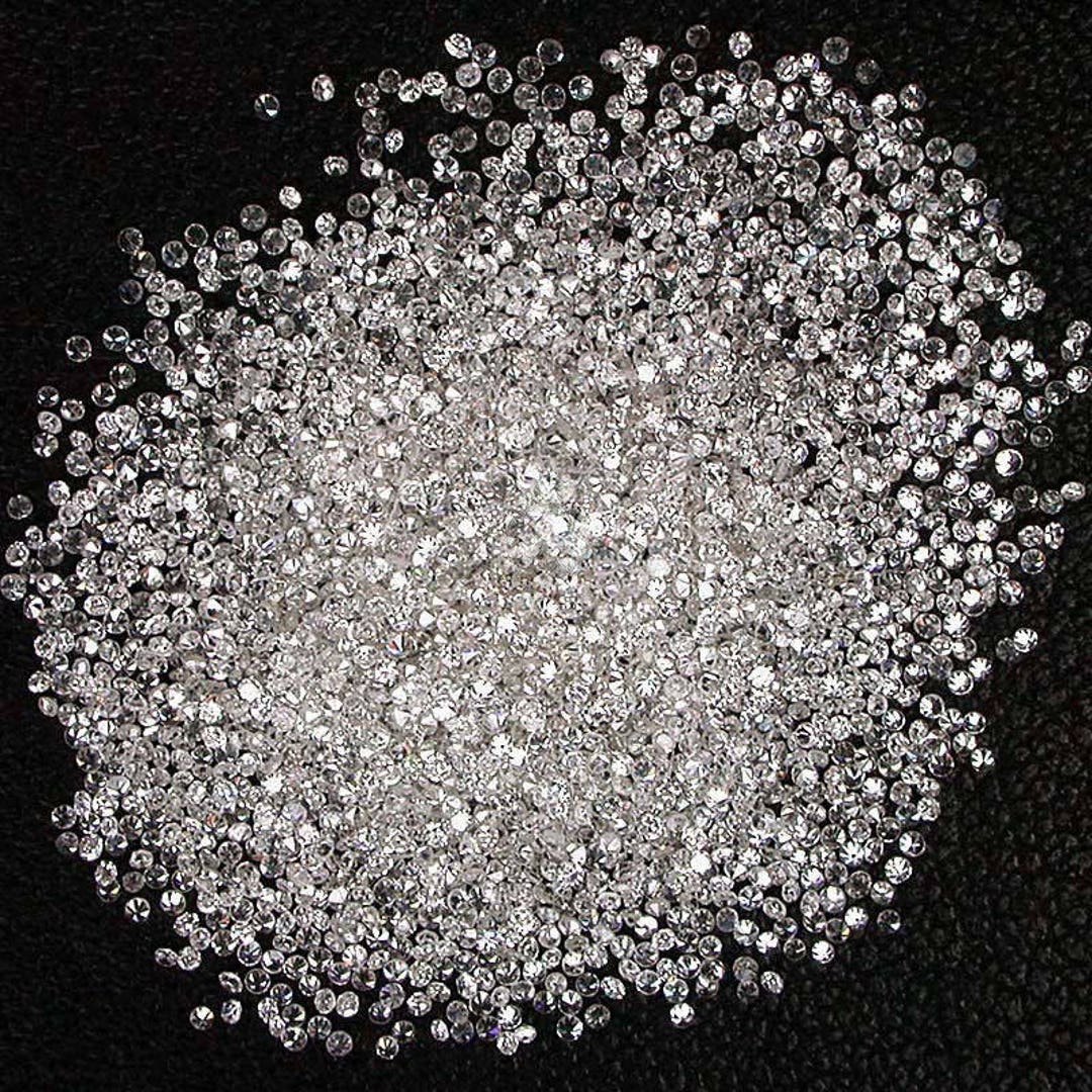 Natural Loose Round Diamond G H White Color I1 I3 Clarity 25/50/75/100 ...