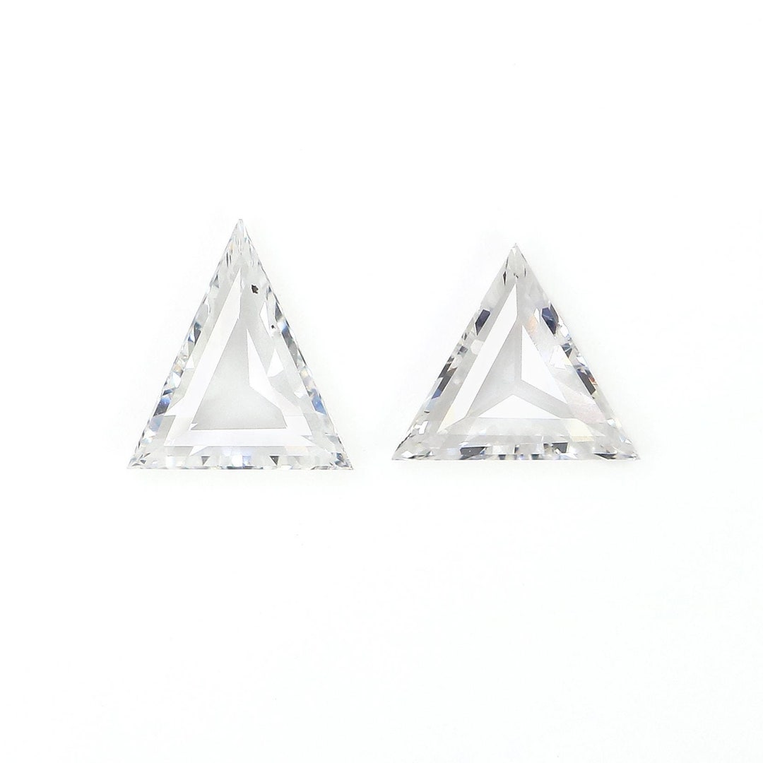 0.40 CT Natural Loose Triangle Shape CVD Diamond White- E Color ...