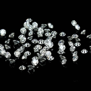 Lab Grown Loose White Diamond Round Brilliant Cut VS Clarity 2.20 to 3. ...