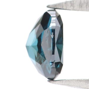 0.30 CT Natural Loose Oval Shape Diamond Blue Color Oval Cut Diamond 4. ...