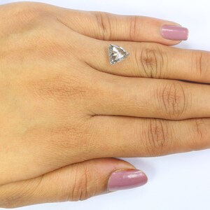 2.09 CT Natural Loose Triangle Shape Diamond White - G Triangle Cut ...