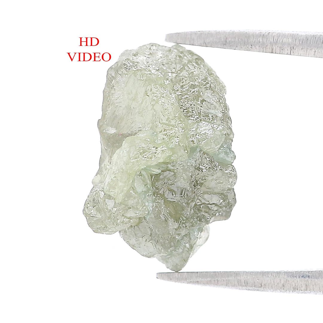 9.49 CT Natural Loose Rough Shape Diamond Grey Color Rough Cut Diamond ...
