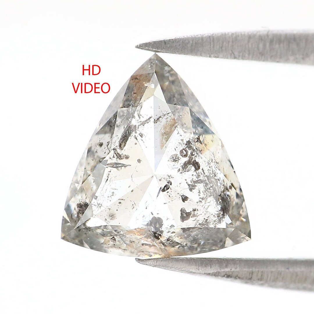 2.09 CT Natural Loose Triangle Shape Diamond White - G Triangle Cut ...